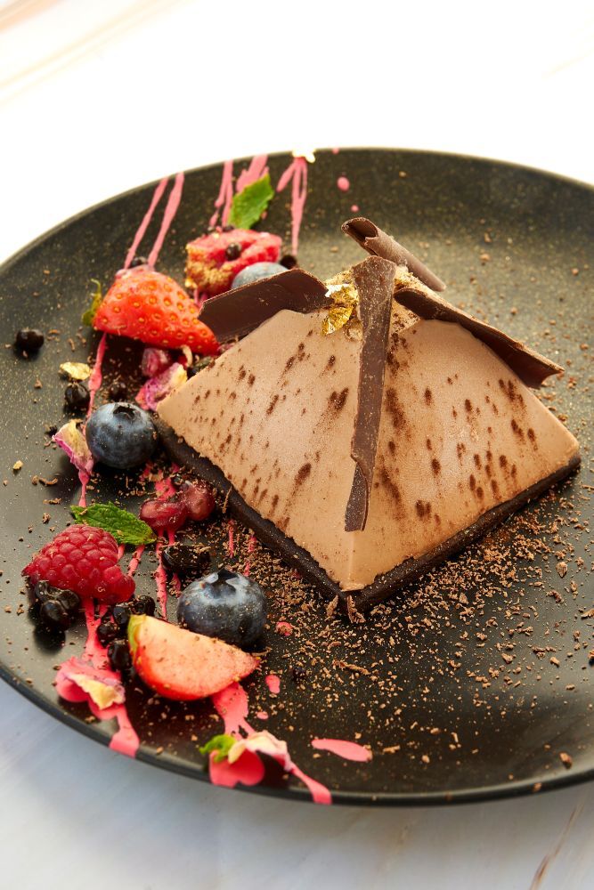 Chocolate Pyramid - London Wholesale Cake & Dessert Supplier